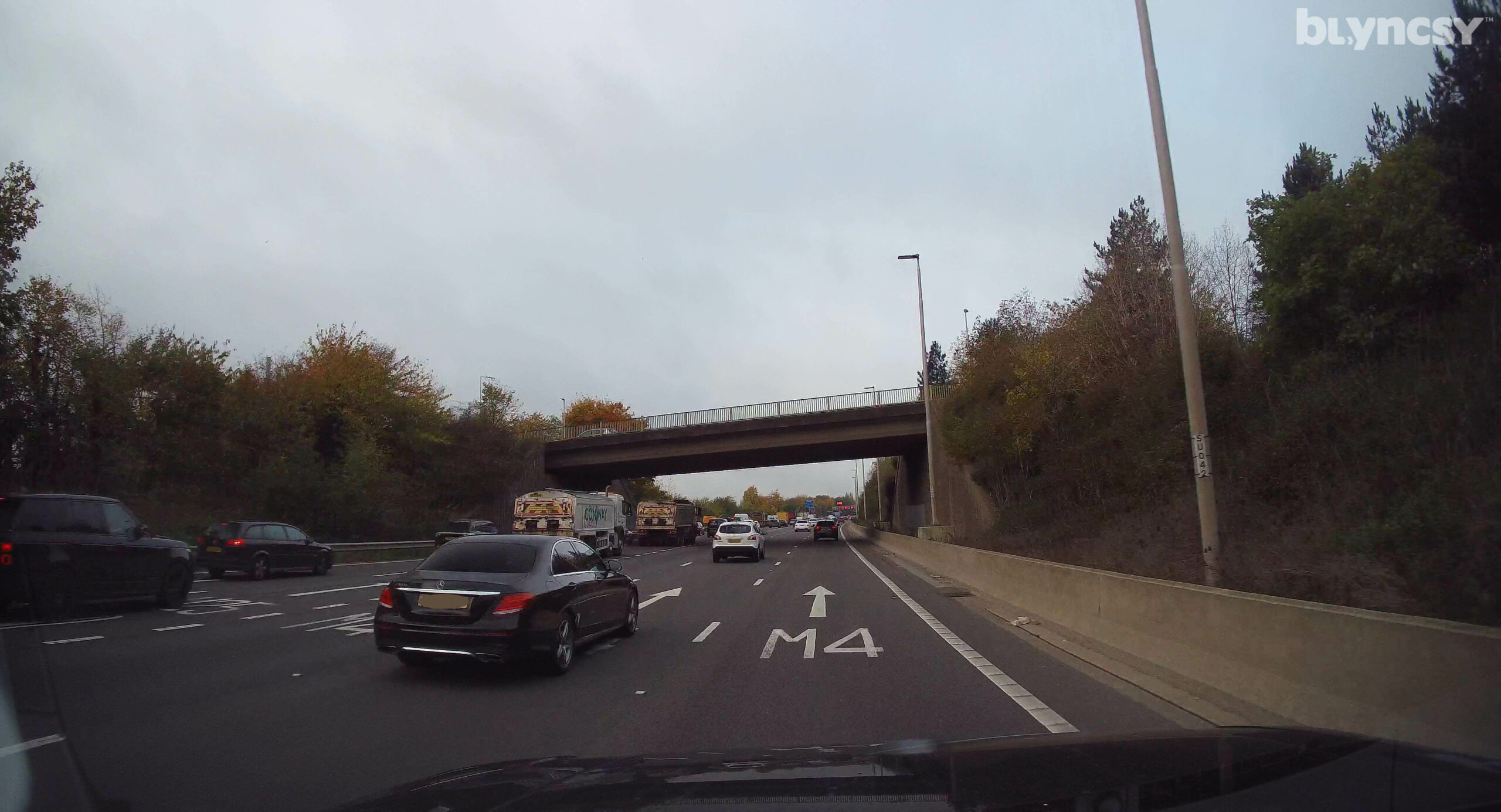 Blyncsy's Road Condition Map of England National Highways network